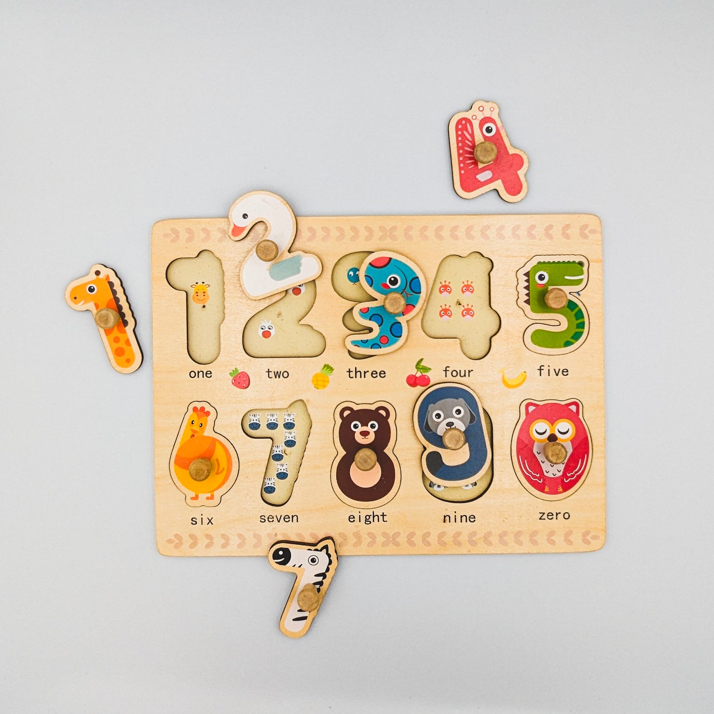 Animal Number Puzzle – Wonderfun
